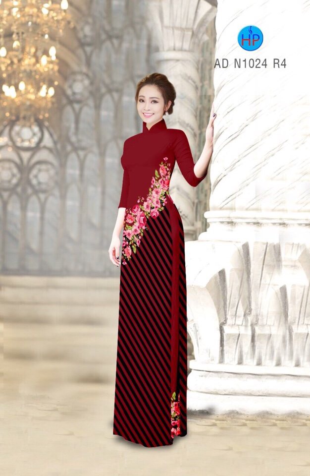 Vải áo dài hoa văn AD N1024 - 1001 Mẫu Vải Áo Dài Đẹp Đang Được Ưa ...